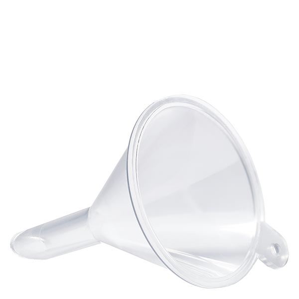 Mini Kunststofftrichter, transparent. | Trichter | Kunststoffprodukte ...